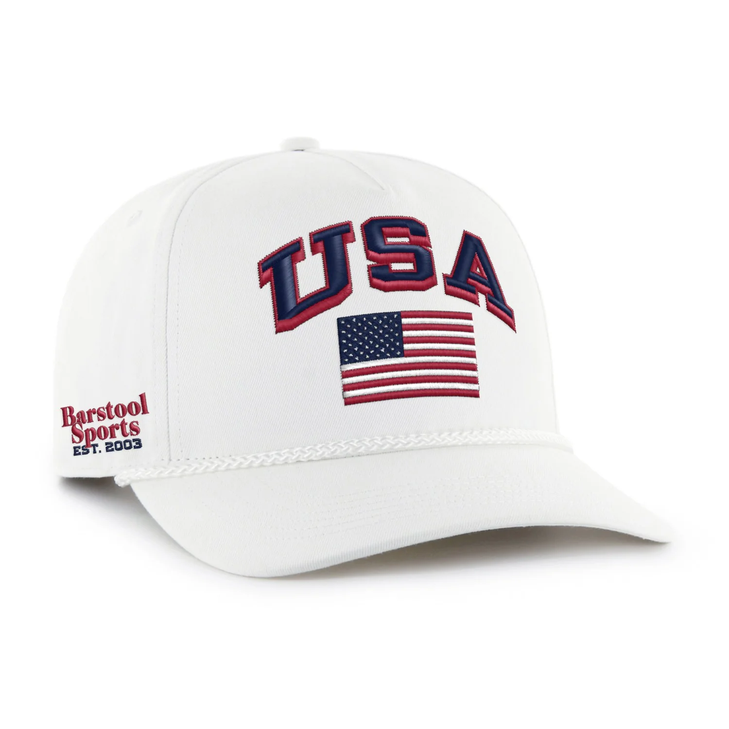 USA Flag '47 HITCH Rope Hat - Abtshop