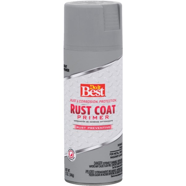 Do It Best 12 oz. Gray Rust Coat Primer - Iieemm