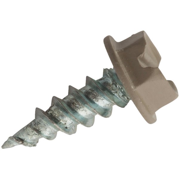 Do it #8 x 1/2 In. Clay Slotted Hex Washer Head Screw (100 Ct.) - Iieemm