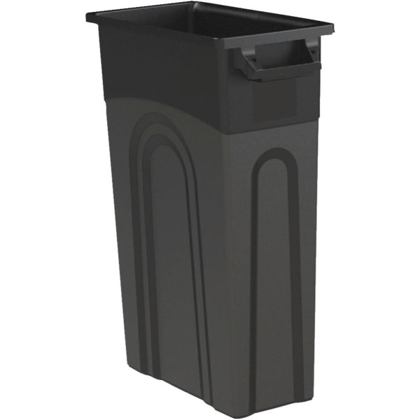 United Solutions 23 Gal. Black Trash Can - Iieemm United Solutions 23 Gal. Black Trash Can - Iieemm