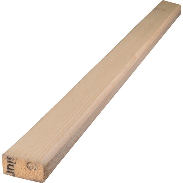 Alexandria Moulding 1 In. x 2 In. x 8 Ft. Pine Furring Strip - Iieemm