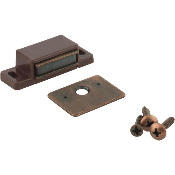 KasaWare Brown Single Magnetic Catch (2-Pack) - Iieemm