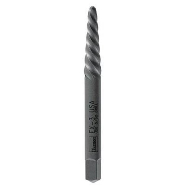 Century Drill & Tool #3 Spiral Flute Screw Extractor - Iieemm Century Drill & Tool #3 Spiral Flute Screw Extractor - Iieemm