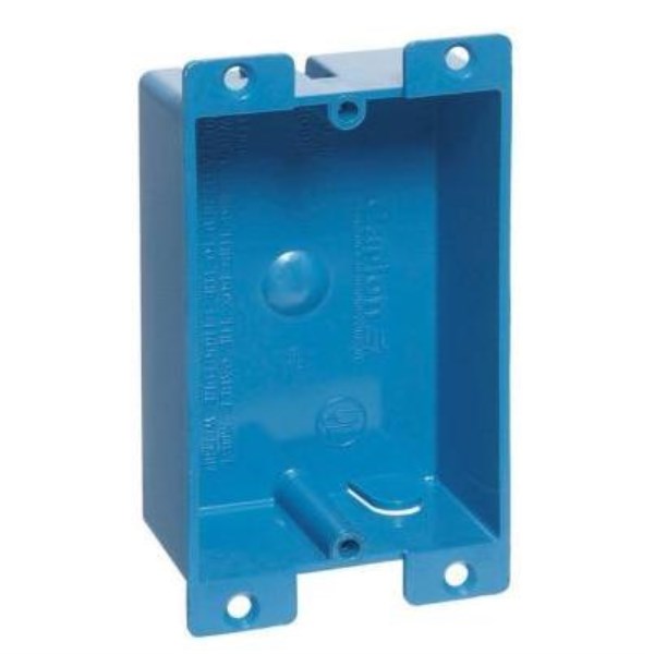 Carlon 1-Gang PVC Molded Old Work Switch Box - Iieemm Carlon 1-Gang PVC Molded Old Work Switch Box - Iieemm
